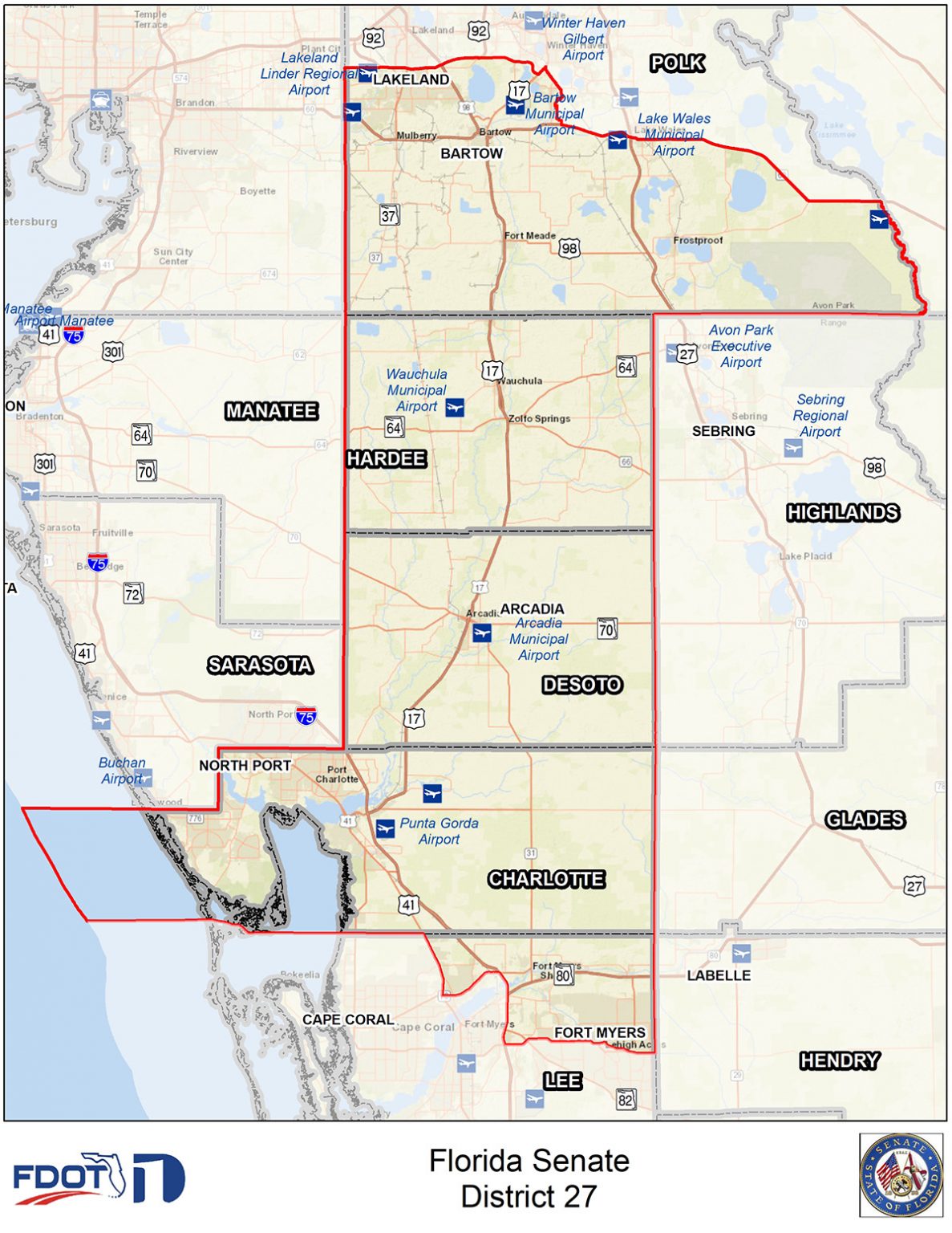 District 27 – Senator Ben Albritton – FDOT District 1 Legislative Resources